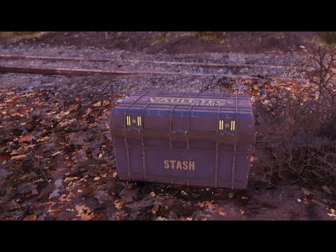 Fallout 76 - HOW TO BUILD A STASH BOX - PART 10 - YouTube