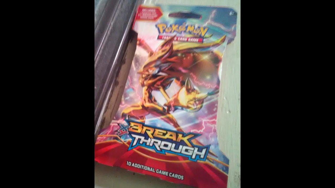 Pokemon TCG BreakThrough Booster Pack Opening - YouTube