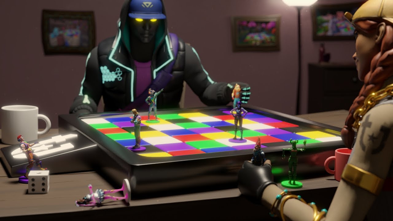 Colour Switch V2 - 16 player Fortnite Creative Minigame - YouTube