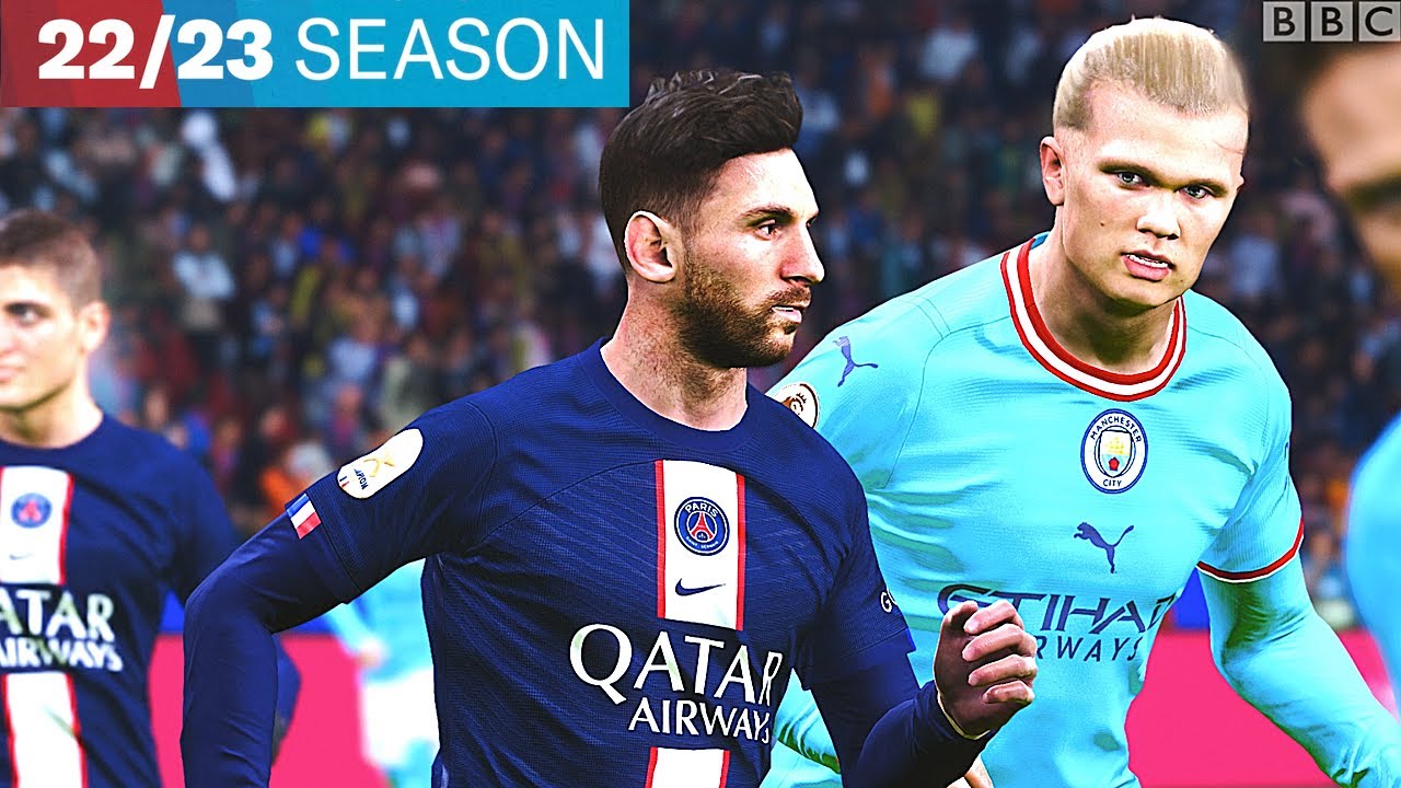 PES 2023 MOD SEASON 22/23 // PSG - MANCHESTER CITY - YouTube