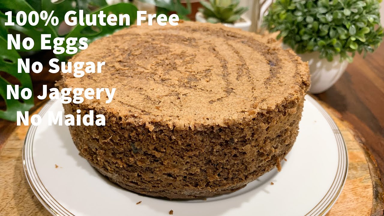*GLUTEN-FREE* RAGI DATES CAKE | HEALTHY FINGER MILLET CAKE RECIPE - YouTube