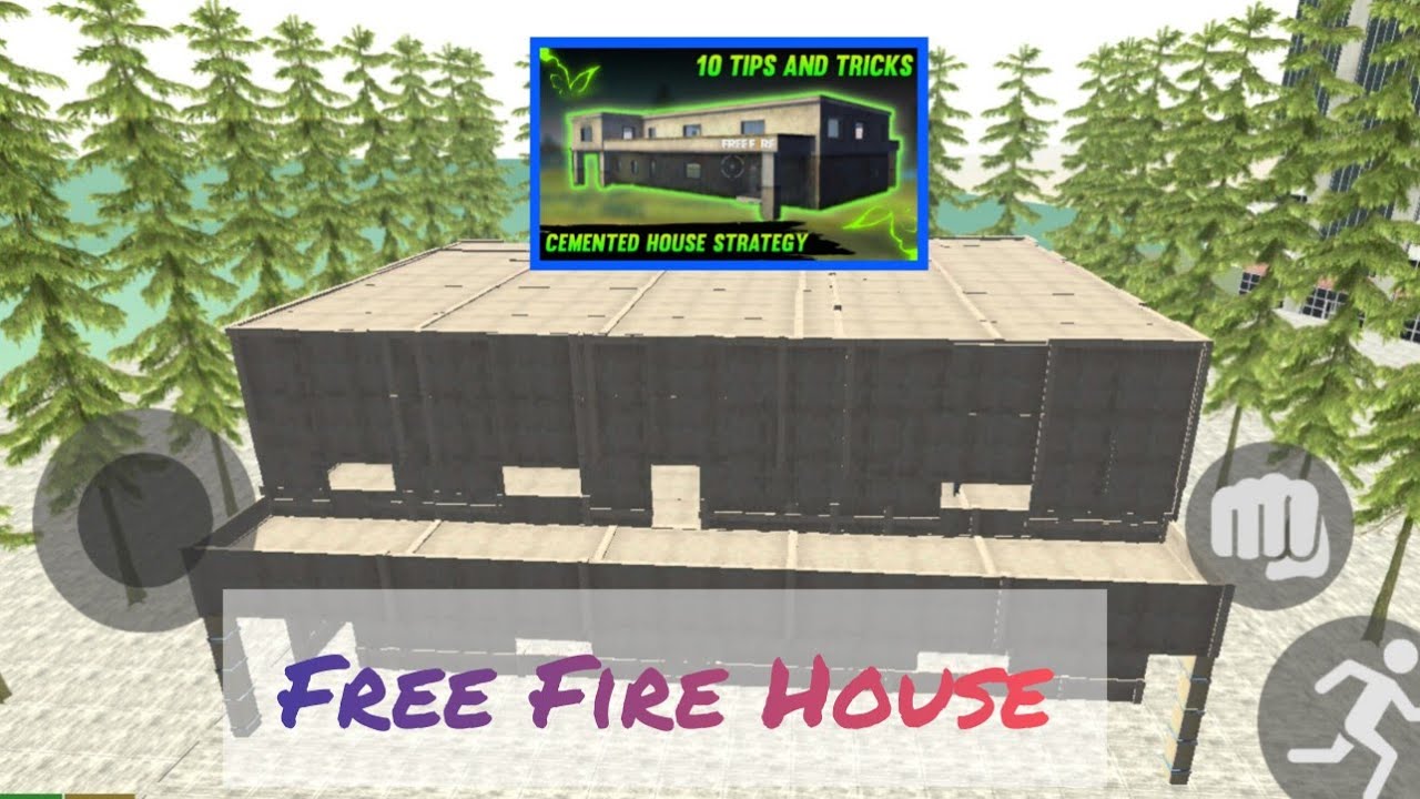 Free Fire House in Indian bike driving 3D by #gamingamingwithvipul4348 ...