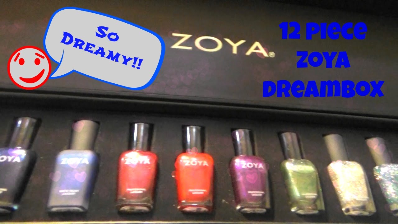 Zoya 12 Piece Dream Box~Nail Mail Haul!! - YouTube