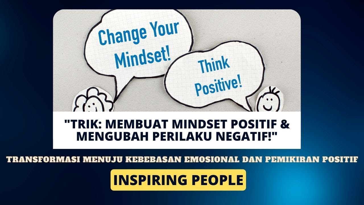 Trik Jitu: Teknik EFT Membuat Mindset Positif dan Mengubah Perilaku ...