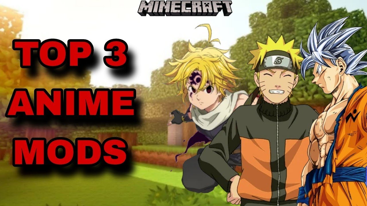 TOP 3 BEST ANIME MODS FOR MINECRAFT BEDROCK EDITION! - YouTube