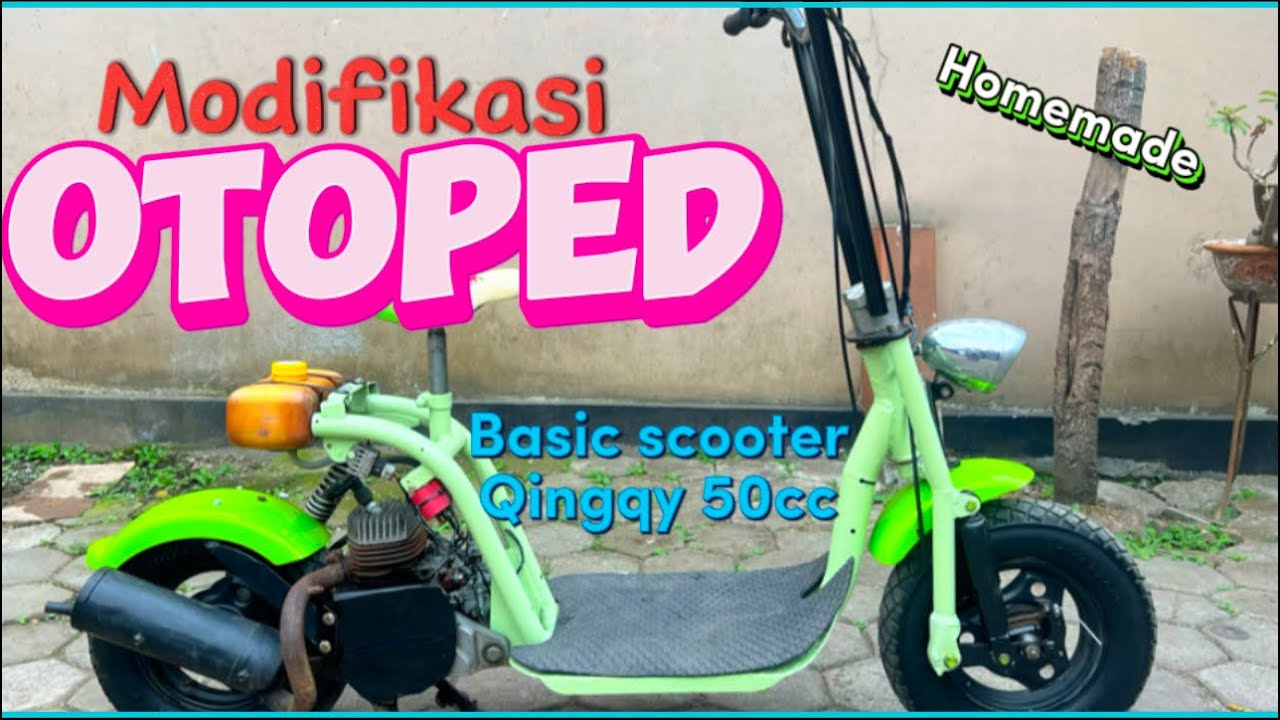 Otoped matic qingqy 50cc 2tak - YouTube