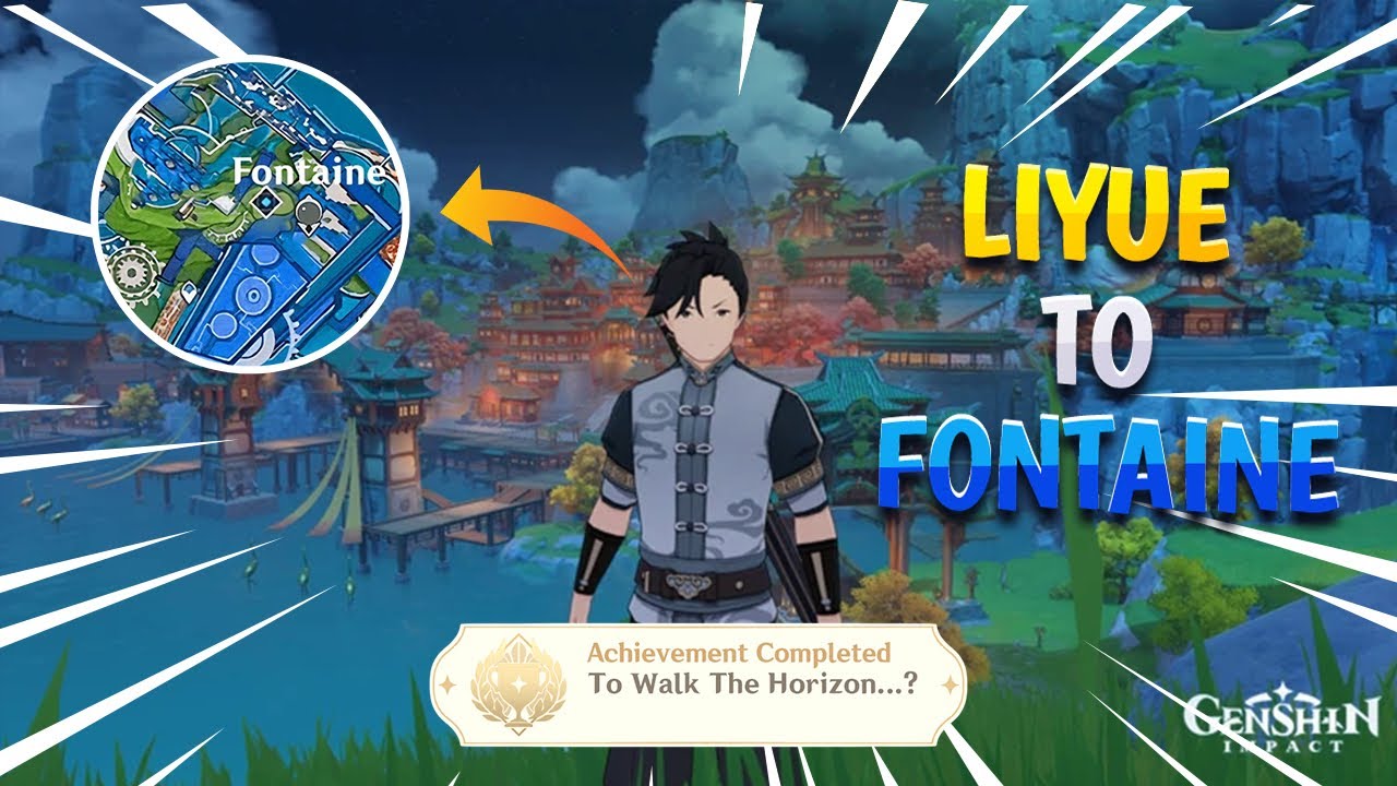 I Sent This NPC To FONTAINE | To Walk The Horizon Achievement Guide ...