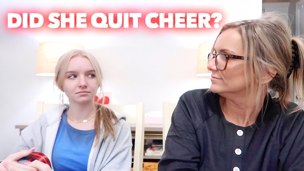 DID BRYLEIGH QUIT CHEER? | Family 5 Vlogs - YouTube