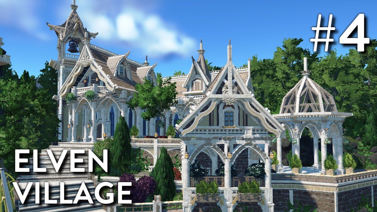 Planet Coaster: Alfheim (Part 4) - Elven Village - YouTube