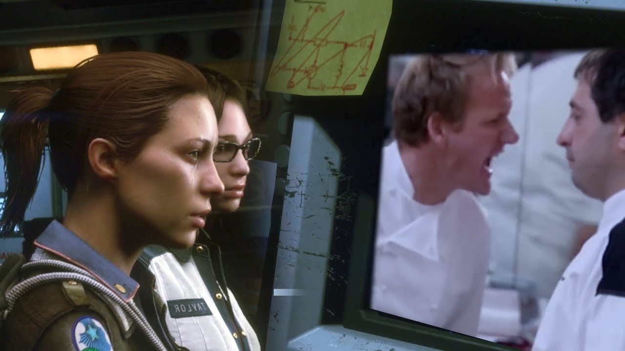 Gordon Ramsay In Alien Isolation - YouTube