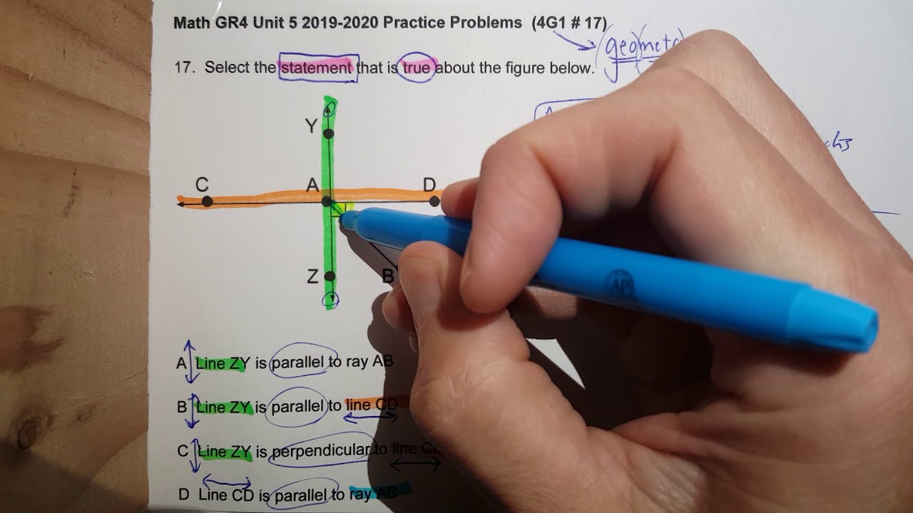 4G1 #17 (parallel, perpendicular) - YouTube