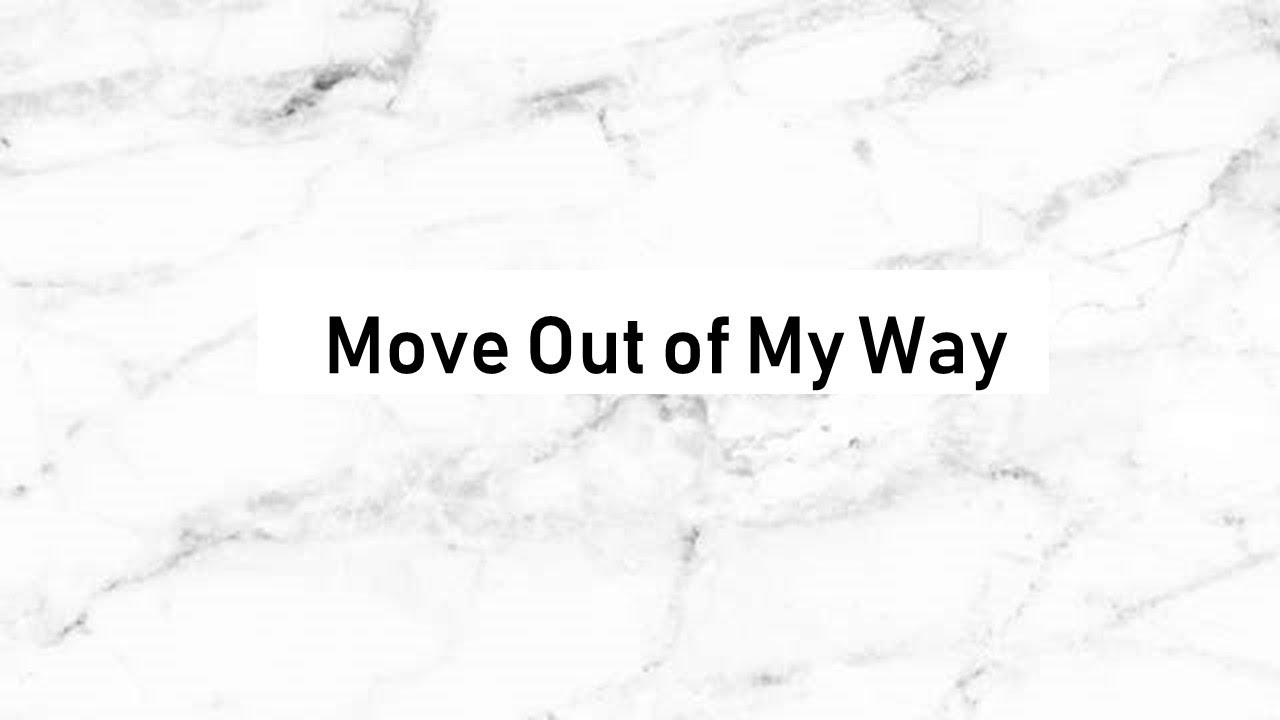 Move Out of My Way by Planetshakers (Lyric Video) - YouTube