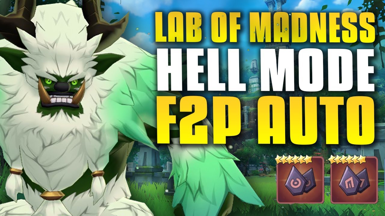 LABORATORY OF MADNESS - HELL MODE - F2P FULL AUTO!! - YouTube