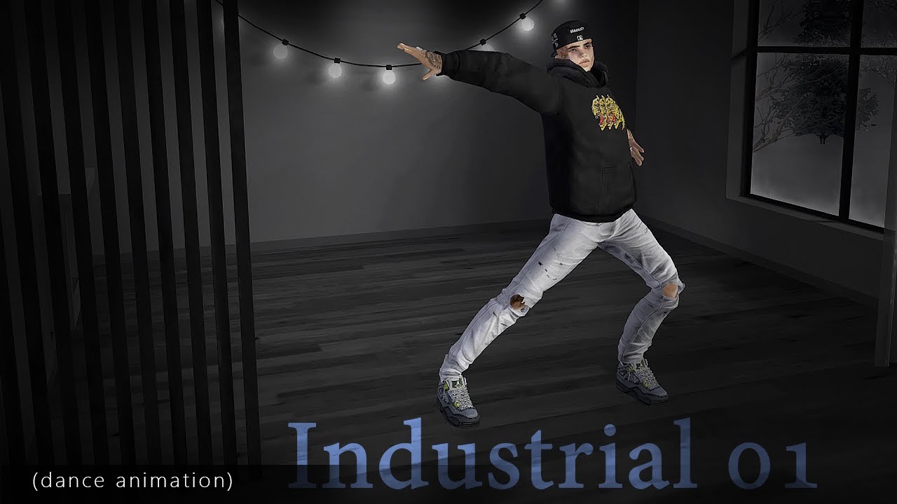 @IMVU - Industrial Techno 01 - dance 3d animation - YouTube