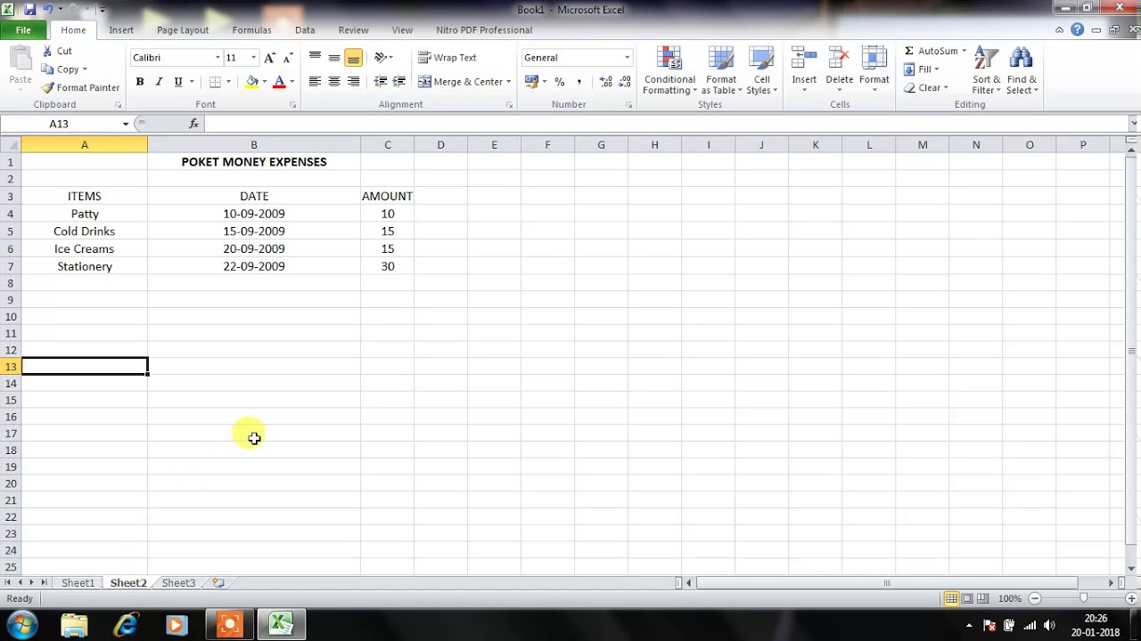 Entering Data In Excel YouTube entering-data-in-excel-youtube