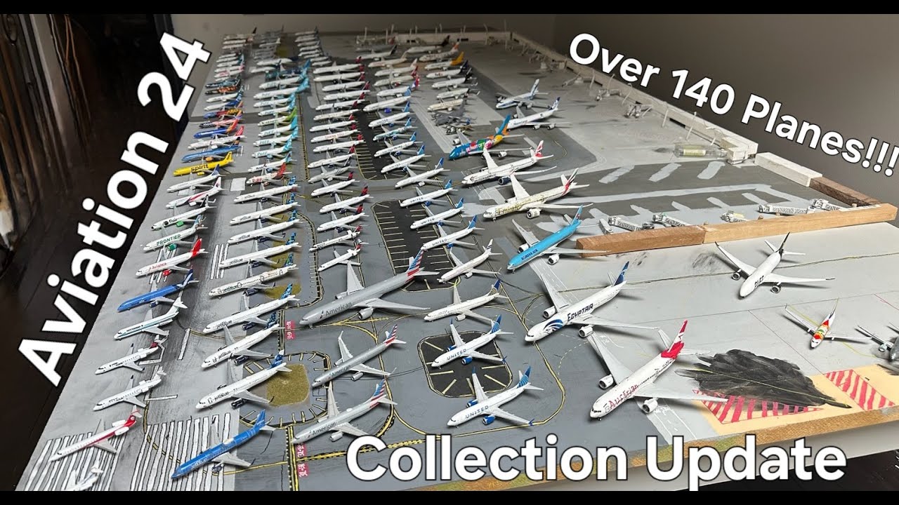 1:400 Model Plane Collection Update - YouTube