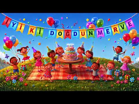İyi ki Doğdun Merve - İsme Özel Doğum Günü Şarkısı