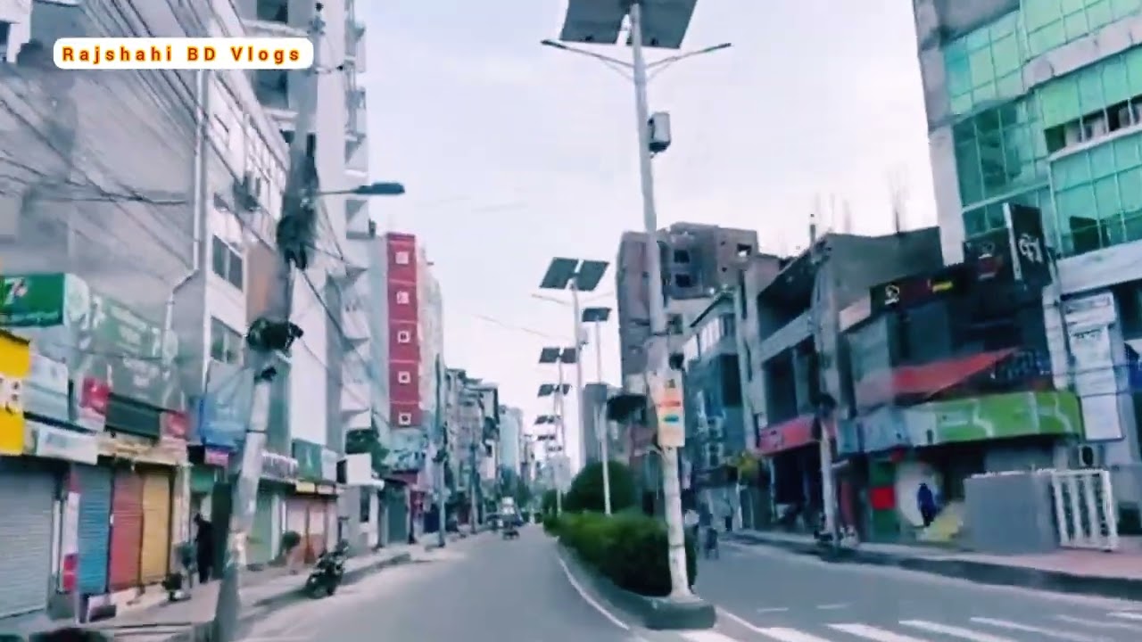 Rajshahi Zero Point To New Market Road #beutifulview #rajshahi #2022 #vlog - YouTube