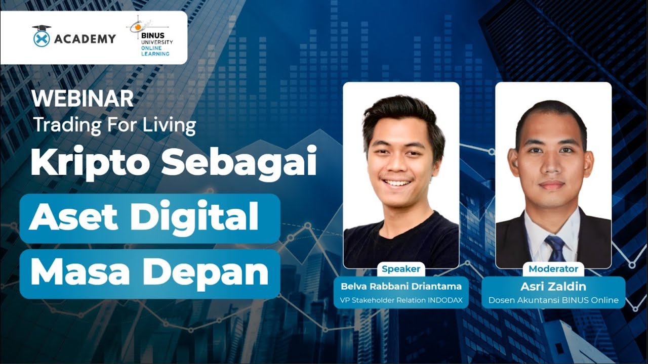 Webinar Trading For Living : Kripto Sebagai Aset Digital Masa Depan ...