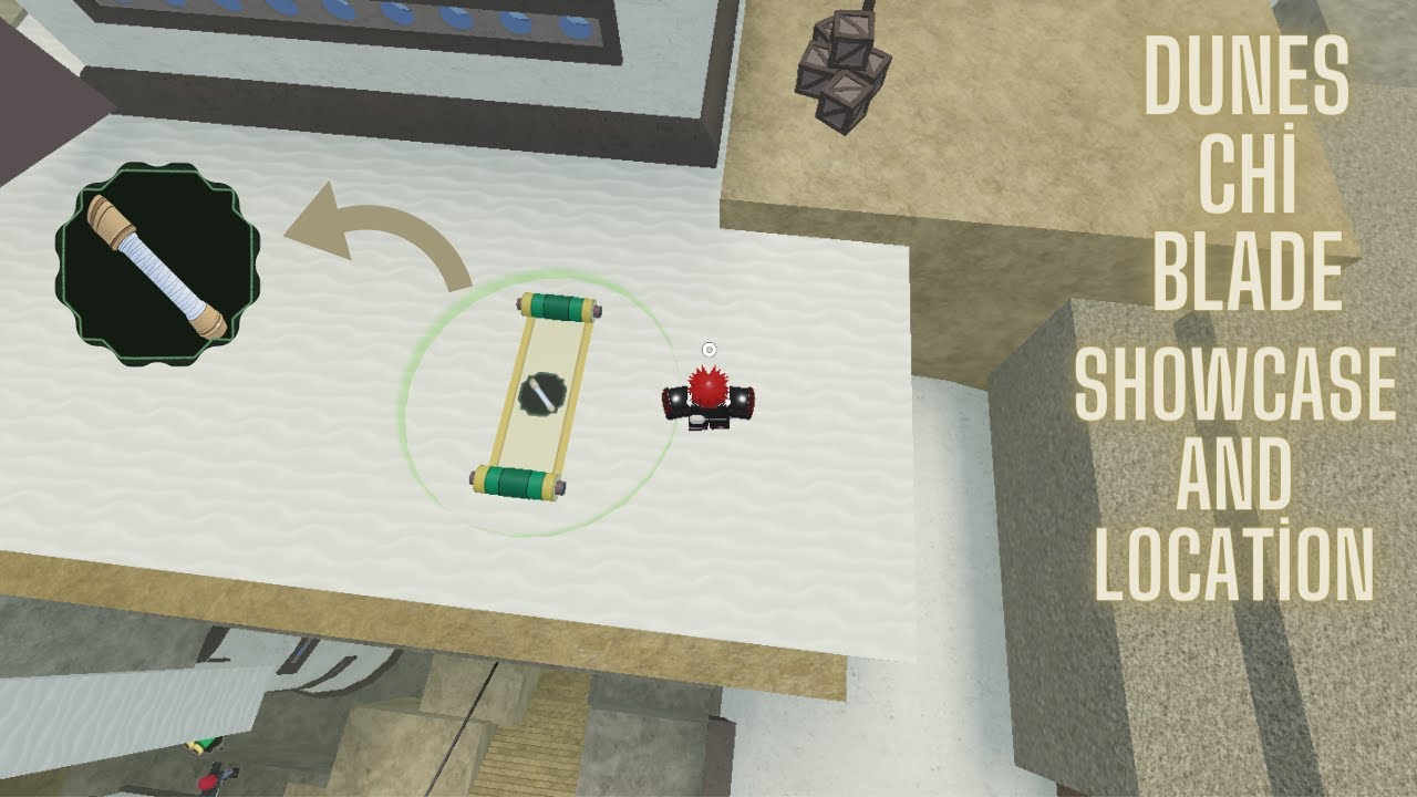 Roblox shindolife dunes chi blade location-showcase (türkçe) - YouTube