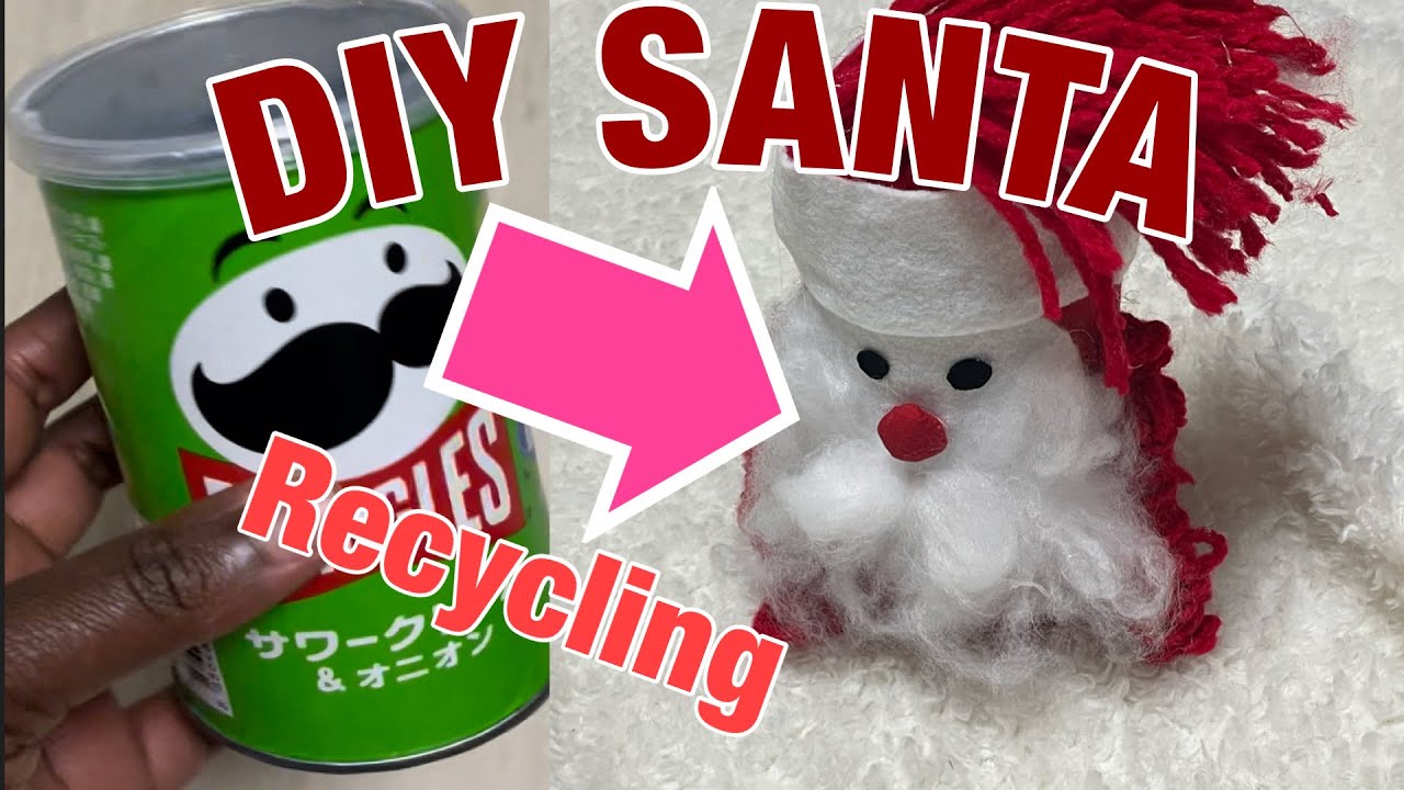 How to Make Santa Christmas Decoration in Just a Few Minutes! - YouTube