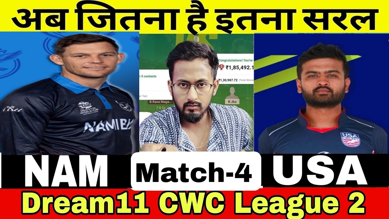 NAM vs USA Dream11 Prediction | Nam vs Usa | CWC League 2 ODI ...