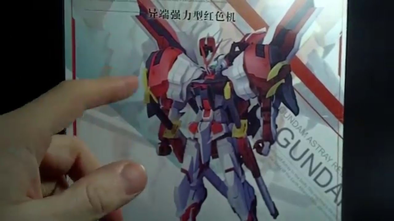 Unboxing: 1/100 MG Powered Red Frame Conversion - YouTube