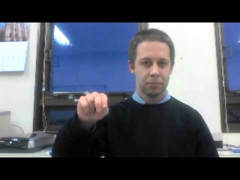 ASL for "shotgun" (in car) - YouTube