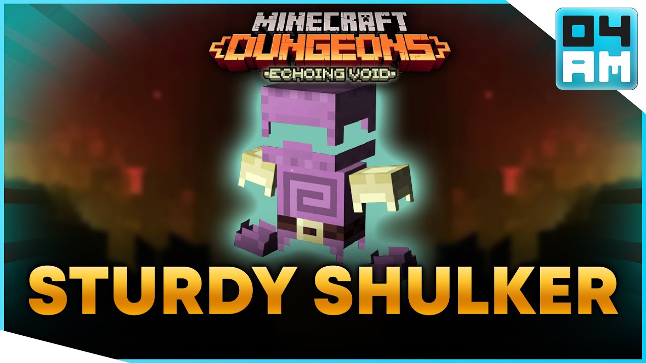 STURDY SHULKER ARMOR Full Guide & Where To Get It in Minecraft Dungeons ...