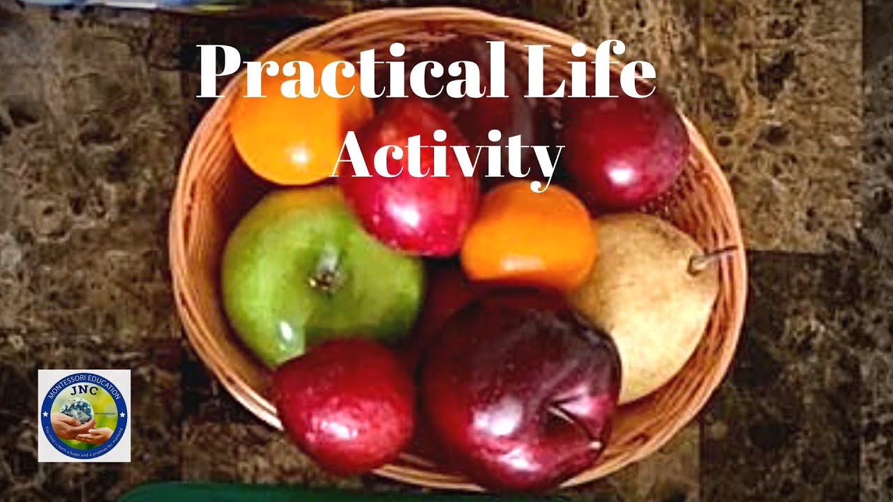 Practical Life Activity - washing fruits - YouTube