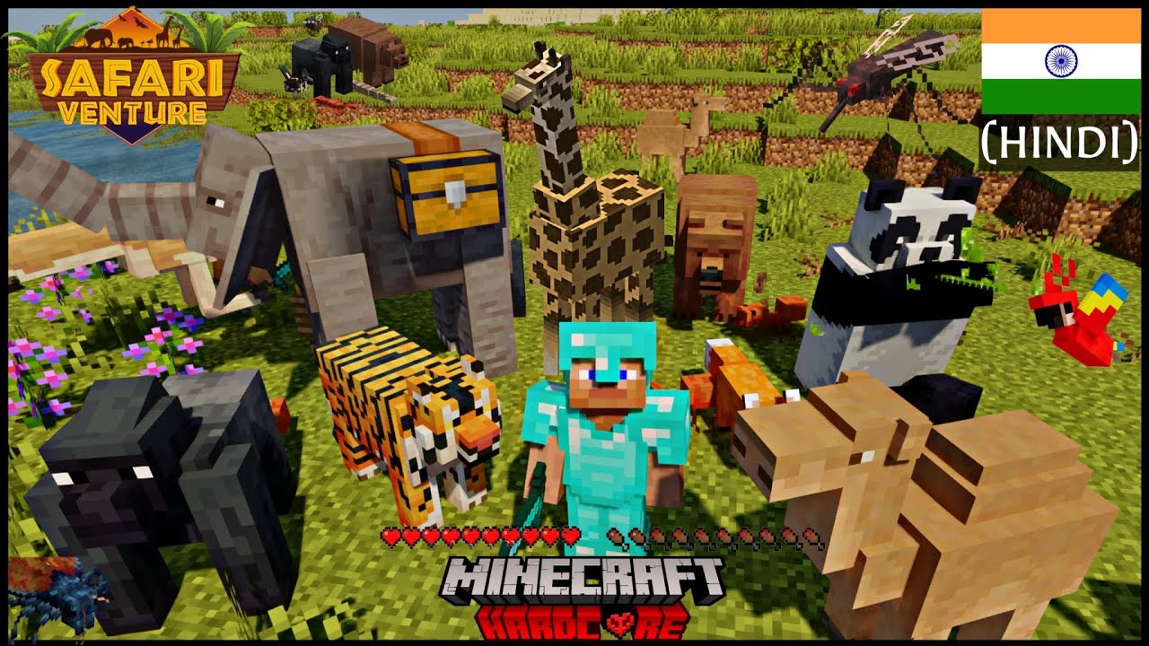 😱 I SURVIVED IN SAFARI WORLD in Minecraft And Here's What Happened ...