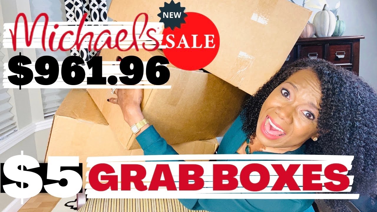 Clearance Sale | Michael's Grab Boxes - YouTube