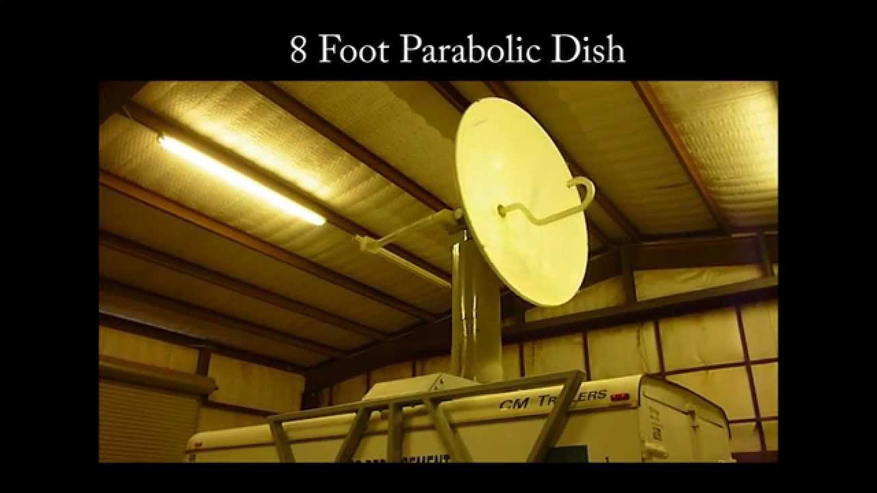 Trailer Mounted Mobile C Band Weather Radar - YouTube