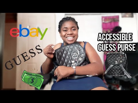 Accessible Guess purse for women with disabilities | Woman with ...