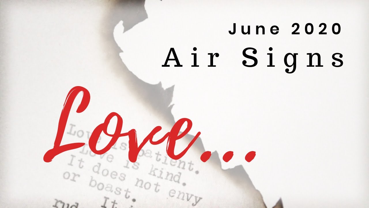 Air Signs | Love Messages | New Life. What's Next? - YouTube