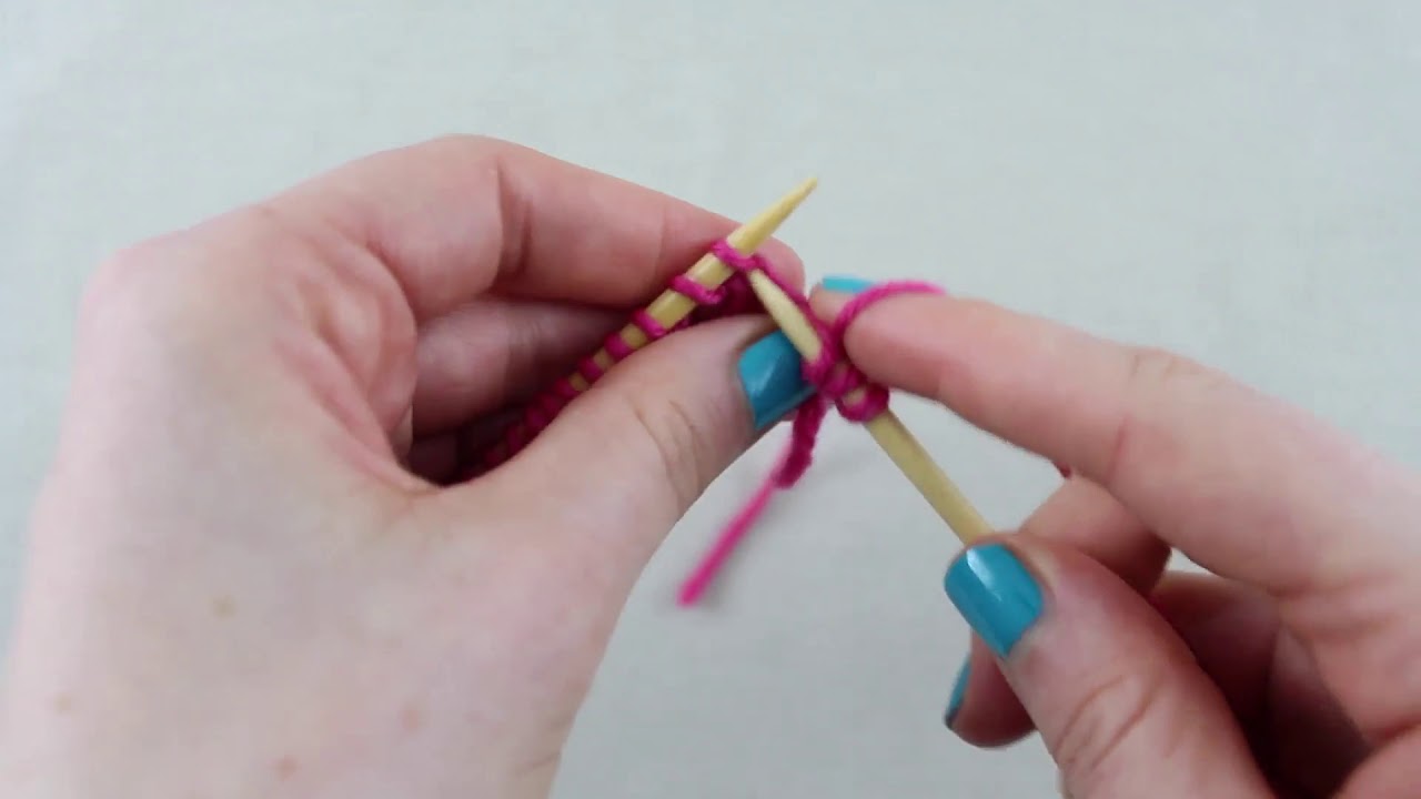 Stitch Library - Puff Rib Stitch - YouTube
