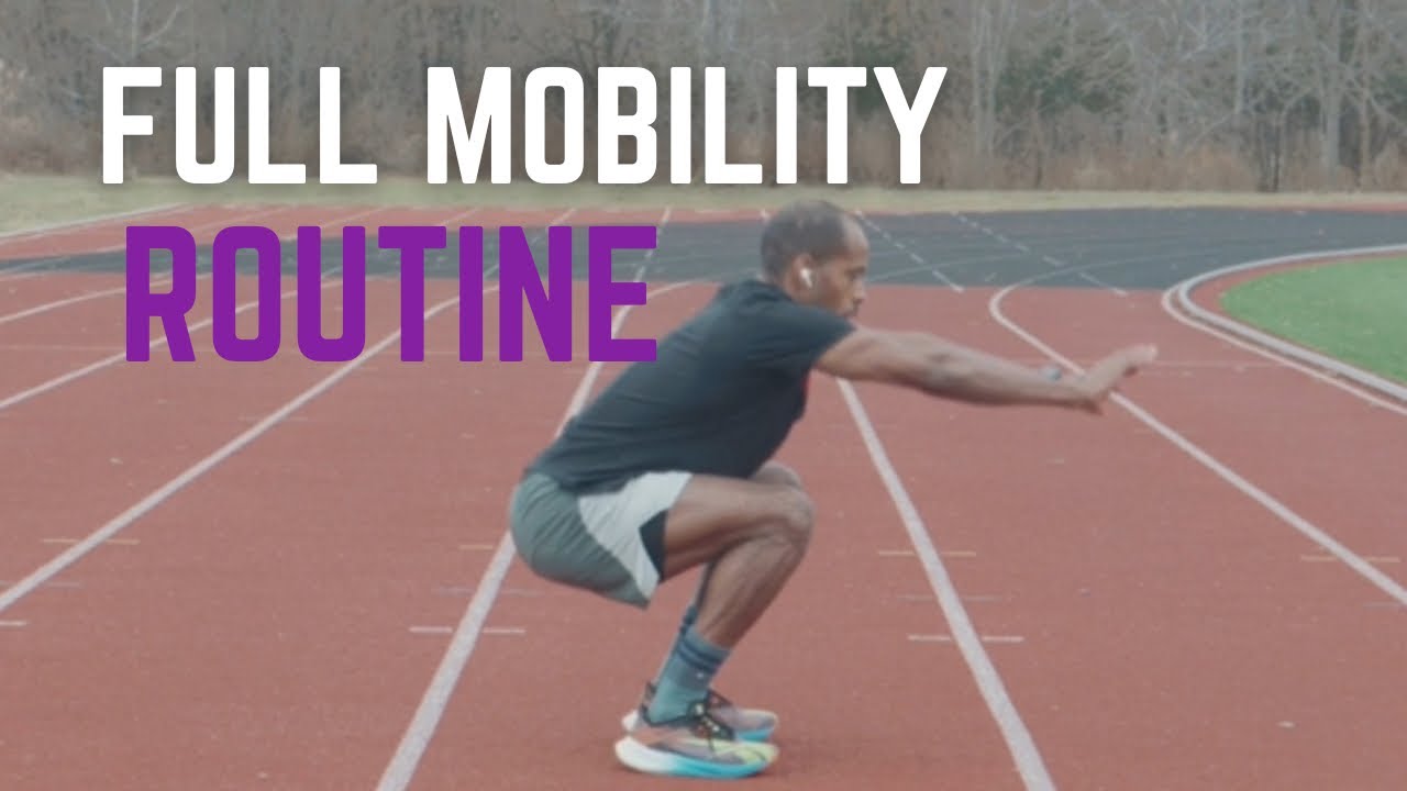 Full Mobility Stretch Routine For Running (Warmup) - YouTube