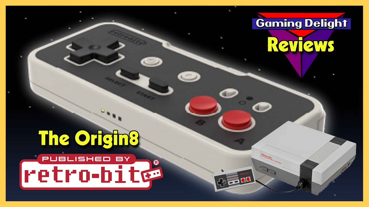 Gaming Delight Reviews | Retro Bit Origin8 for NES (and modern ...