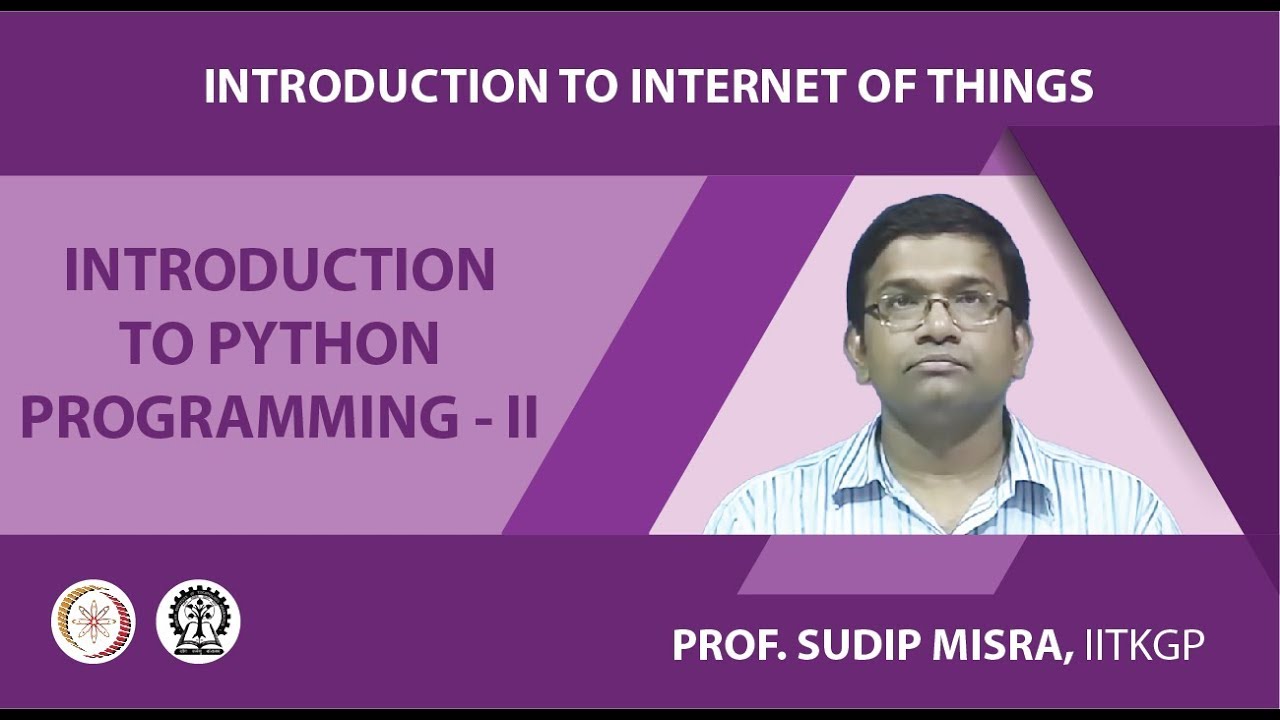 INTRODUCTION TO PYTHON PROGRAMMING-II - YouTube