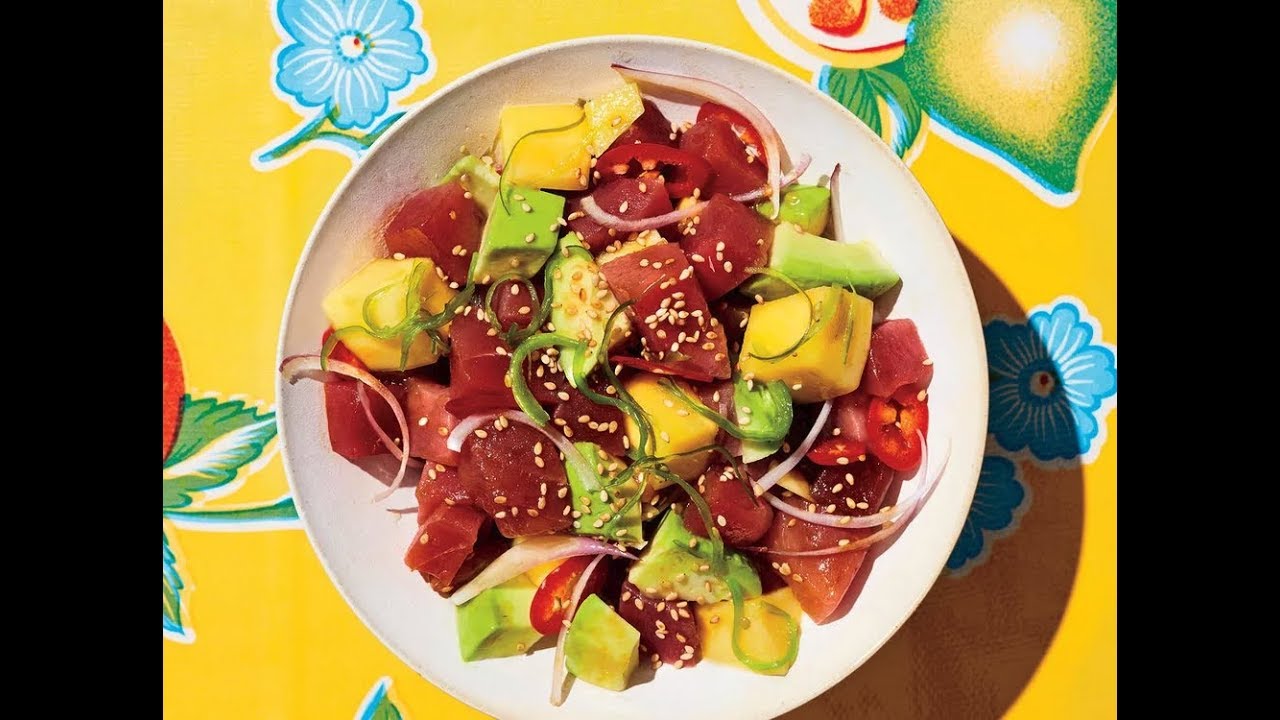 Tuna Poke, Mango, and Avocado Bowl | Live - YouTube