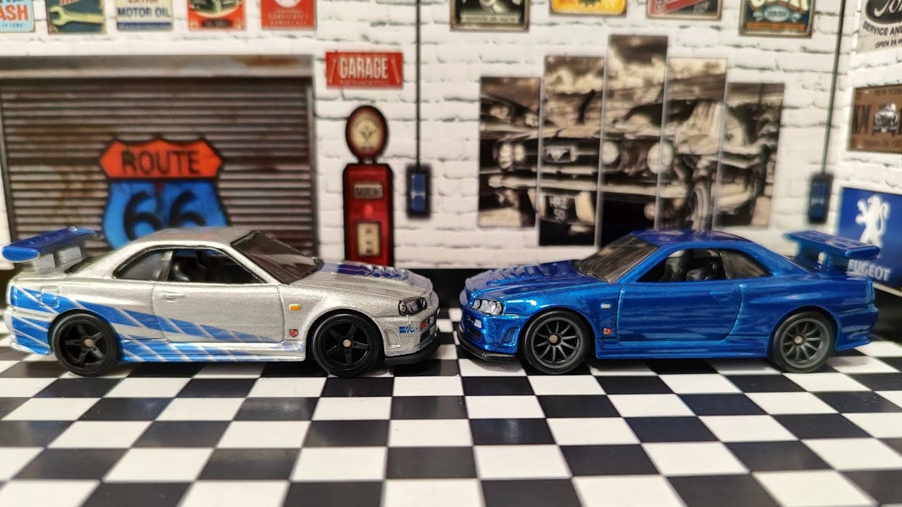 Nissan GT-R R34 Brian O'Conner - YouTube