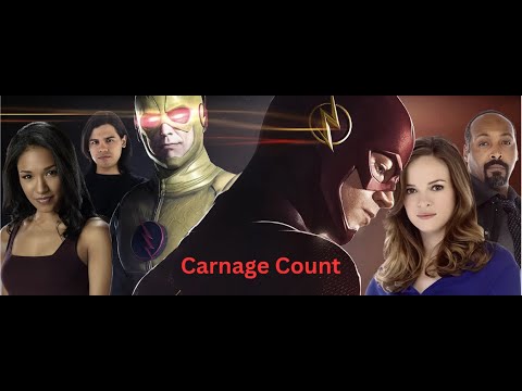 The Flash Season 1 Carnage Count - YouTube