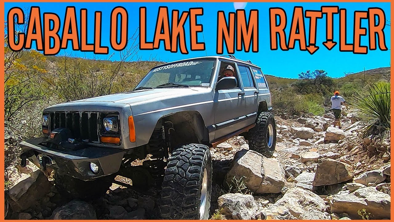 Jeep XJ and JK Rock Crawling Rattler Extended, Caballo Lake, NM - YouTube