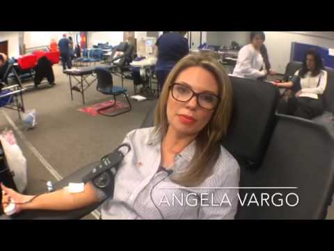 Why Angela Vargo gives Blood - YouTube