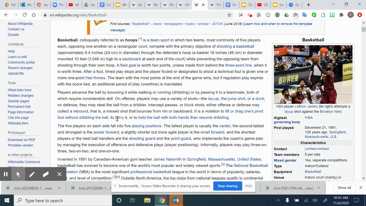 Writing summary from Wikipedia for your home page. - YouTube