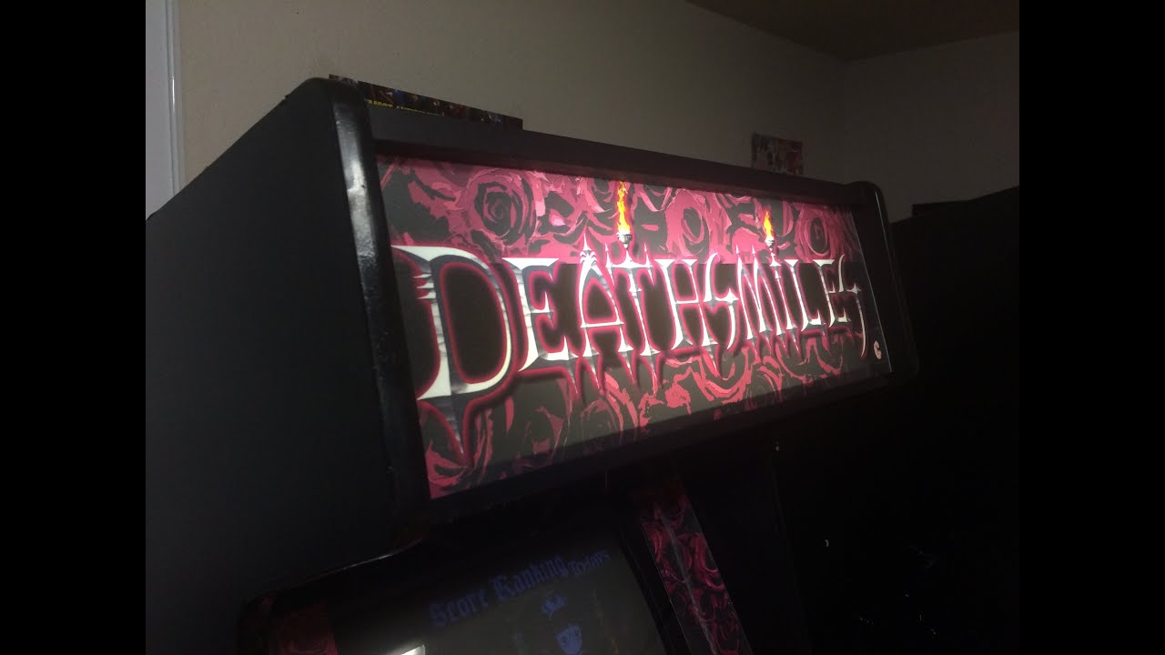 Custom Artwork for my Deathsmiles arcade machine... - YouTube
