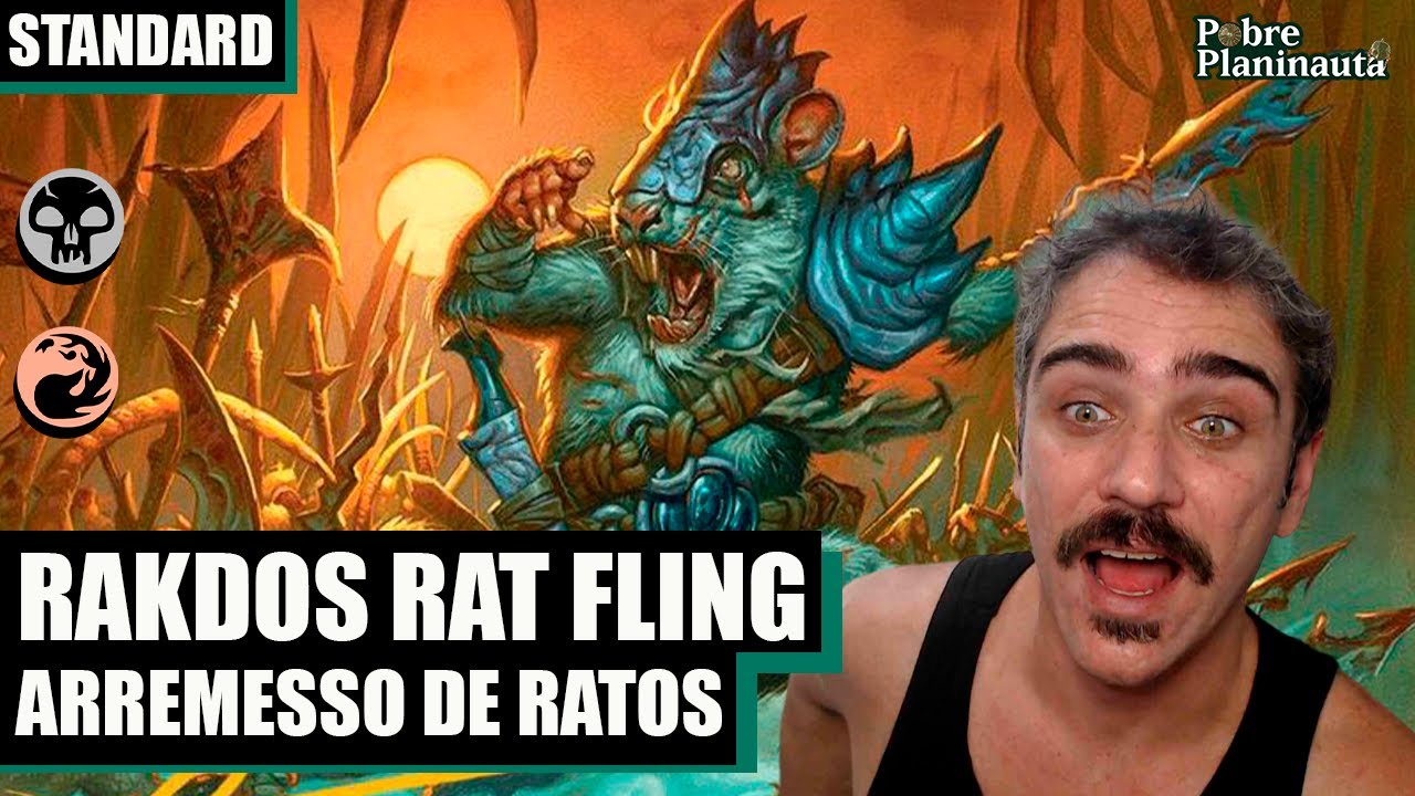 RATOS DESTRUINDO NO DIAMANTE - Rakdos Rats Fling - MTG Arena- Standard ...