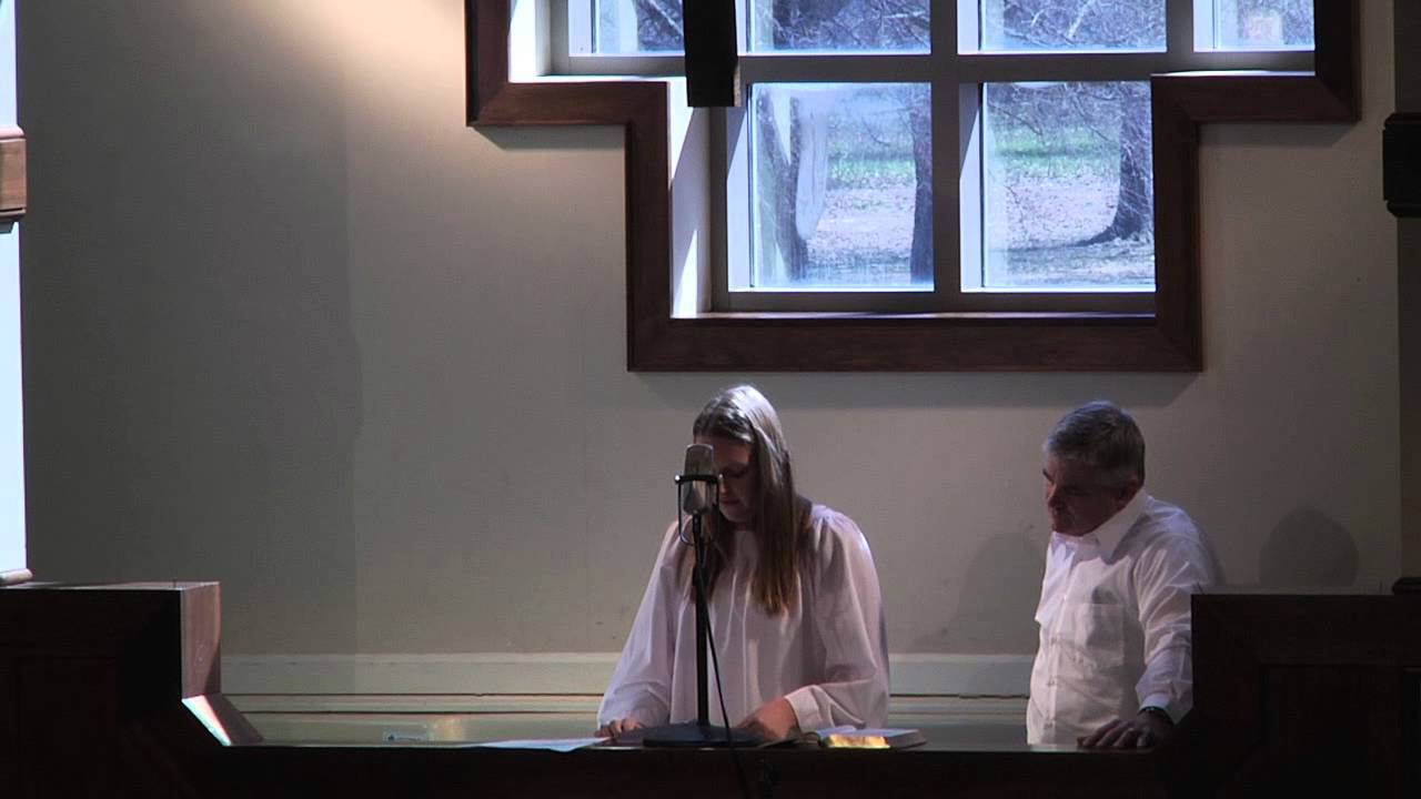 Kayla Grimes Baptism - YouTube