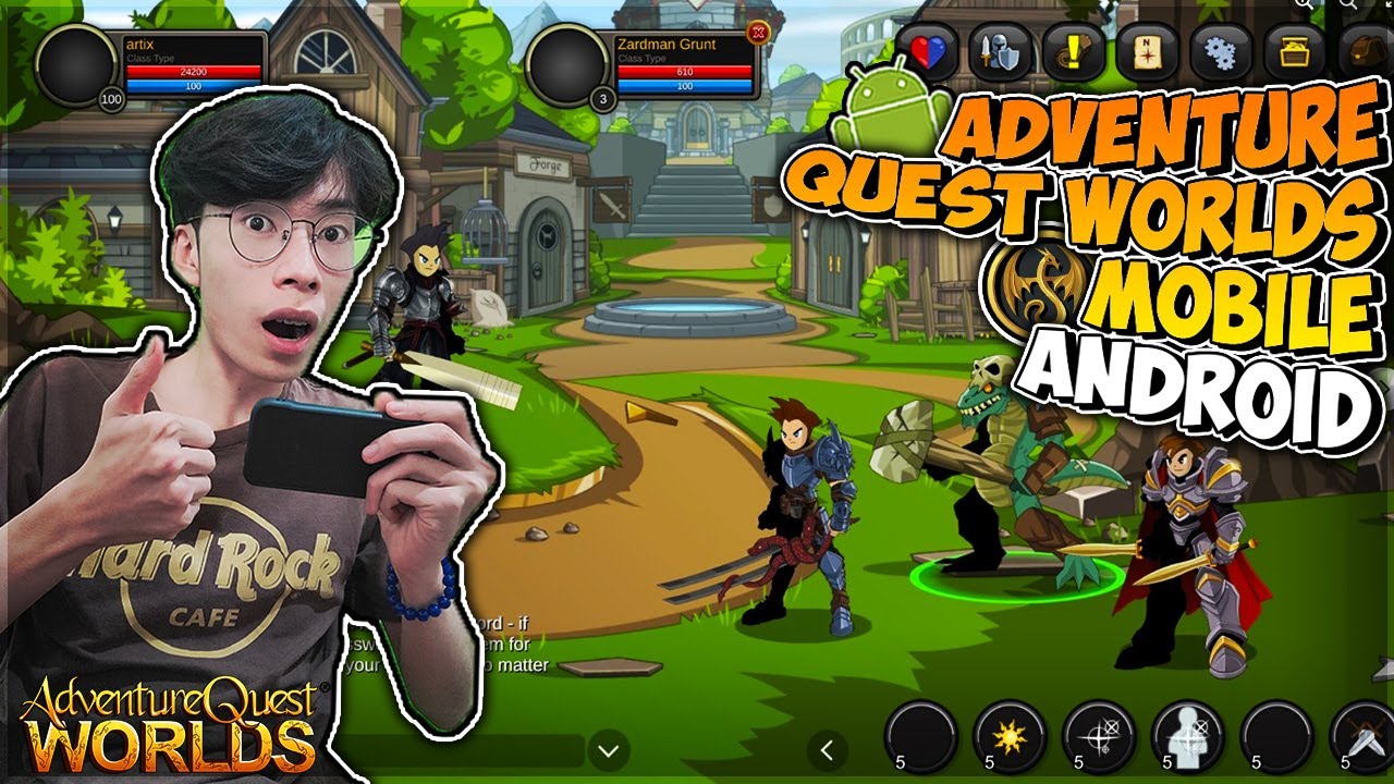 Bakal Ada AQW Mobile di HP Android?! (+Gameplay) 2022 - YouTube