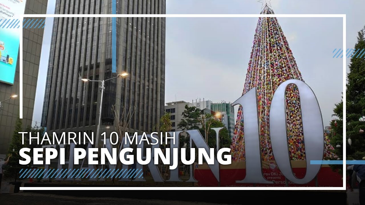 Pusat Kuliner Thamrin 10 Sudah Mulai Buka, Pengunjung Masih Terlihat ...